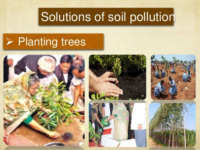 Soil pollution