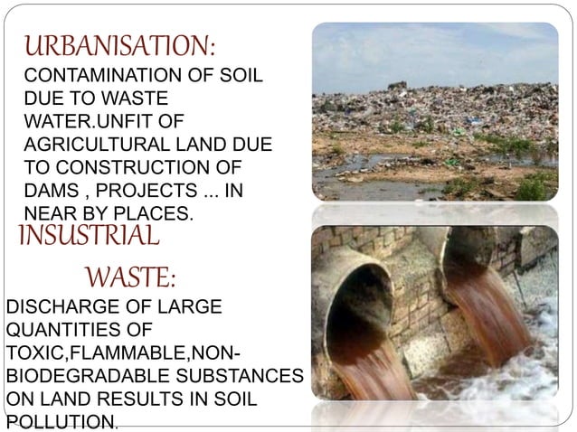 Soil pollution ppt | PPTX