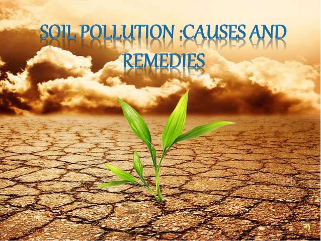 Soil pollution ppt