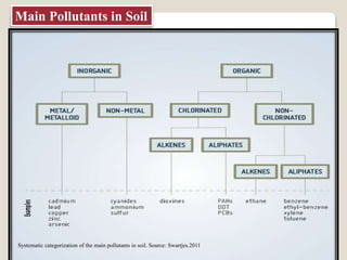 Soil pollution causes effects remedial measures | PPTX