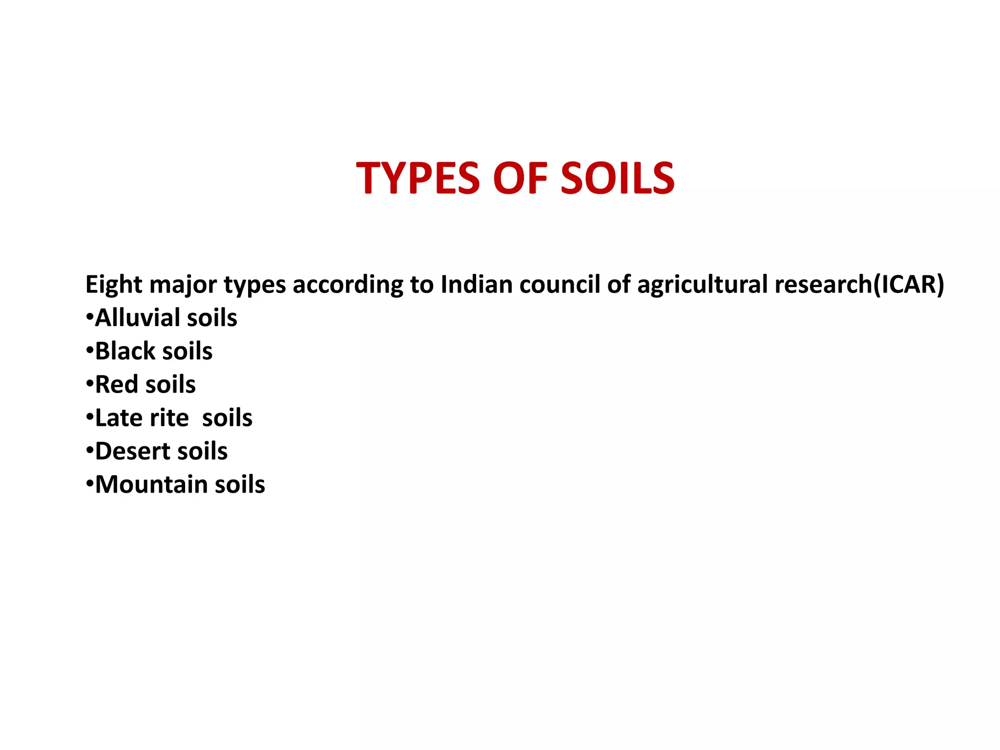 Soil ppt | PPTX