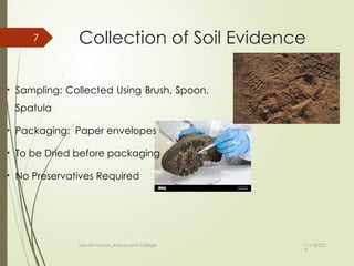 Soil -Collection and examination PPT.pptx