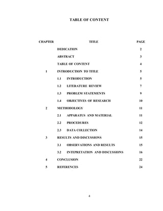 Sample Chemistry Coursework 2015 (STPM) | DOCX