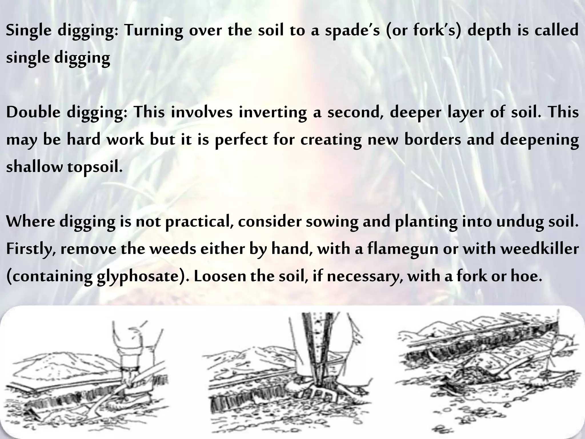Soil preparation | PPTX