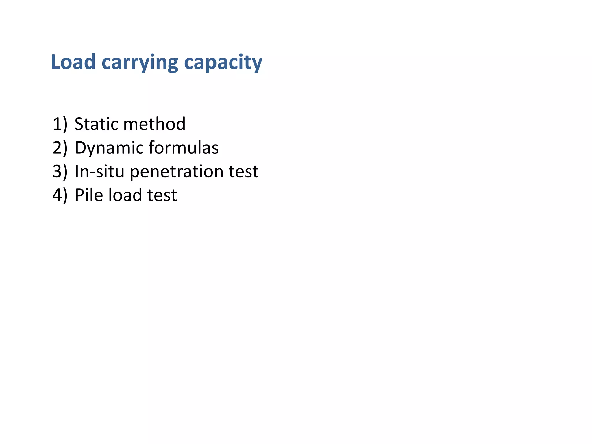 Static method of pile bearing capacity of soil.pptx