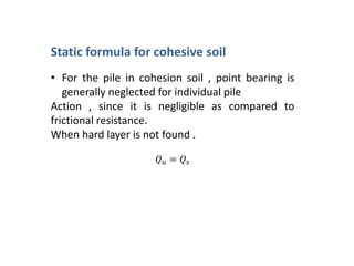 Static method of pile bearing capacity of soil.pptx