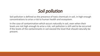 Soil presentation | PPTX