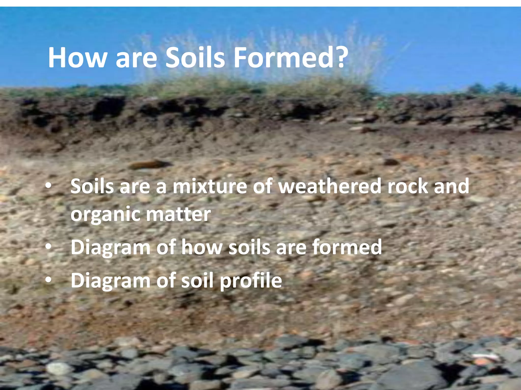 Soils in the tvc | PPTX