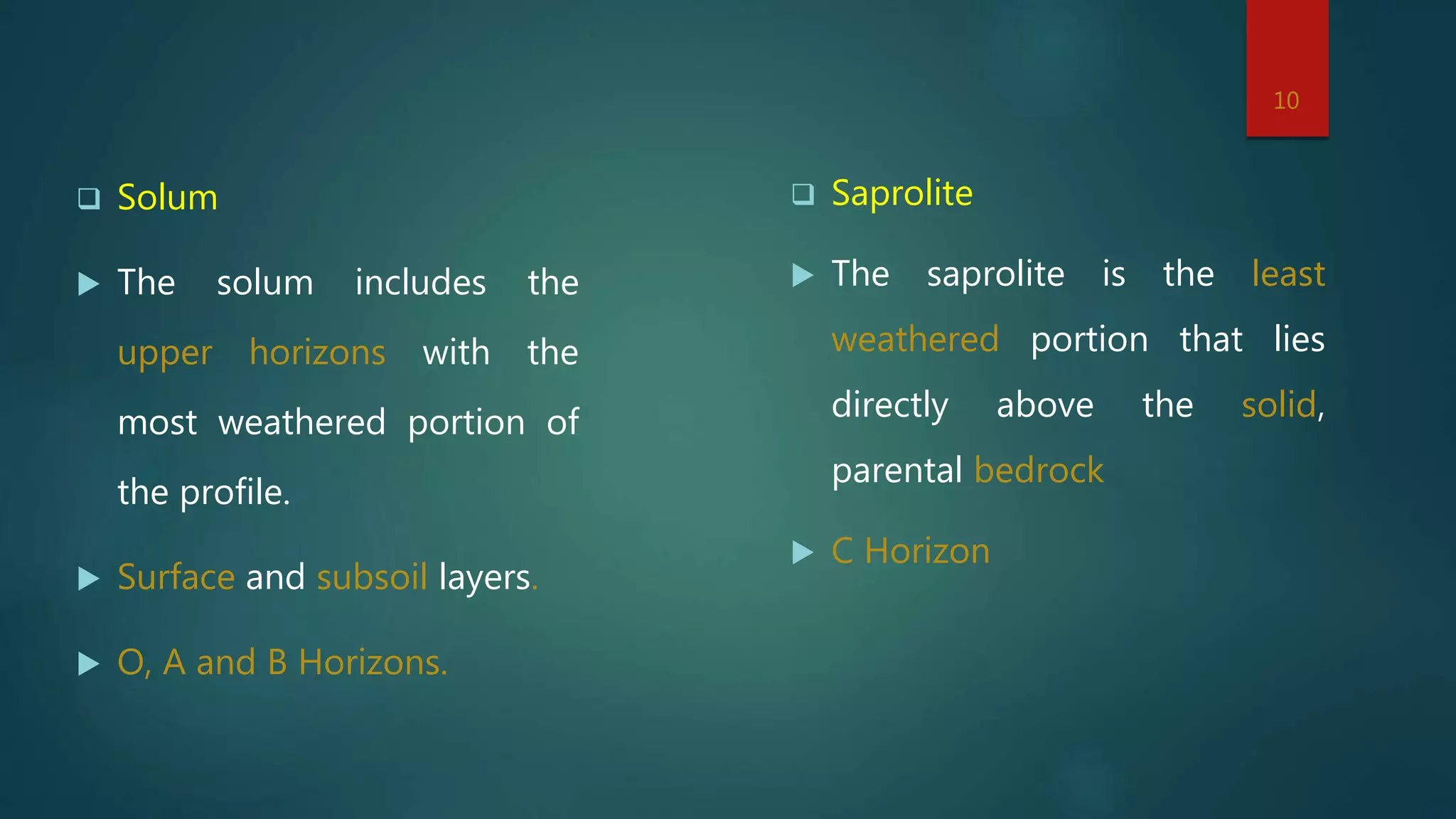 Soil profile | PPTX