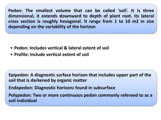 Soil profile and soil physical properties anand corrected | PPTX