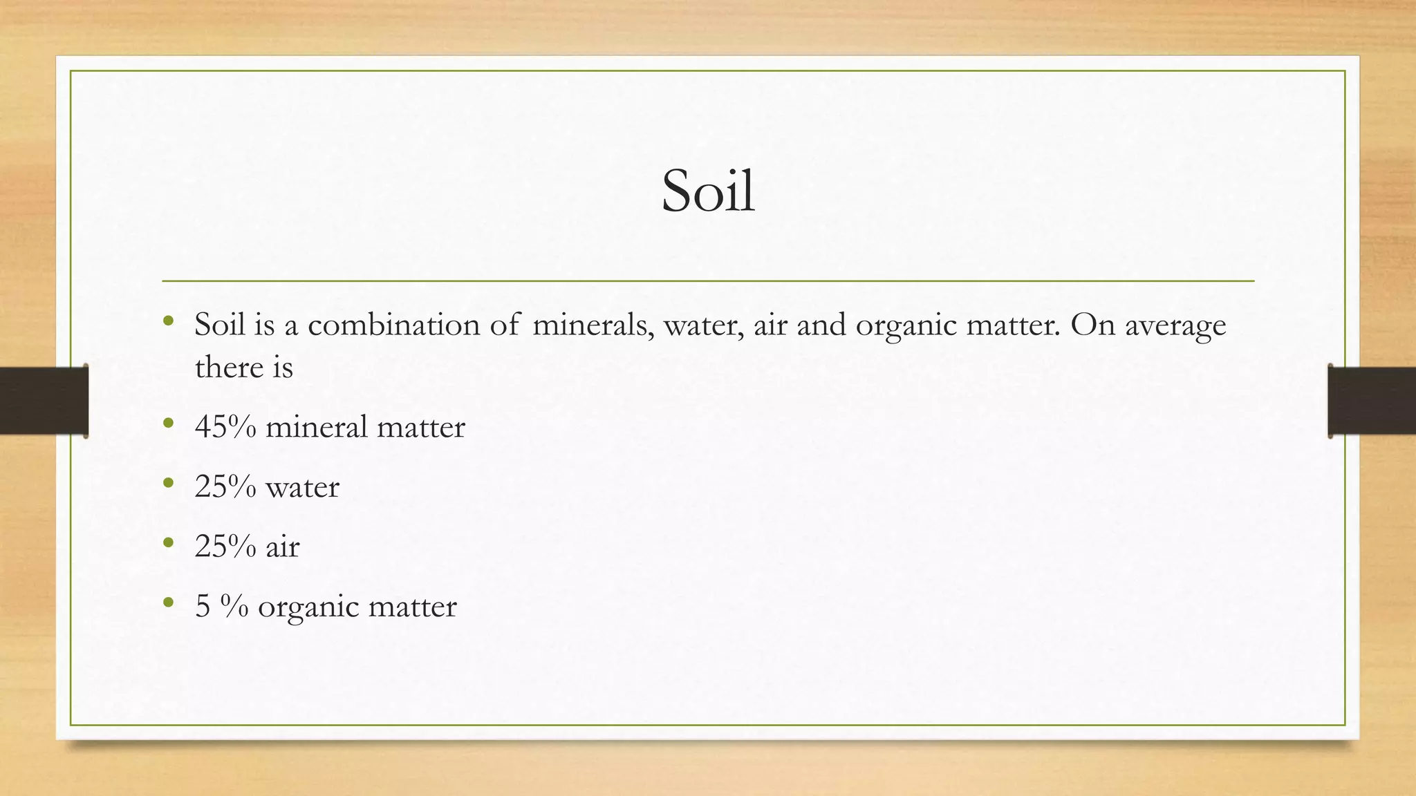 Soil profile | PPTX | Geology | Science