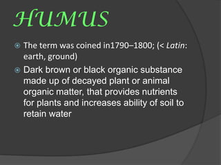 Soil properties and | PPTX