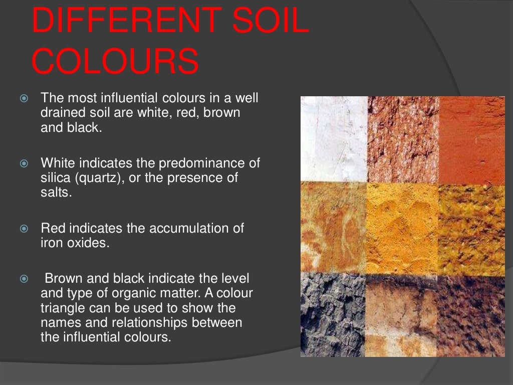 Soil properties and