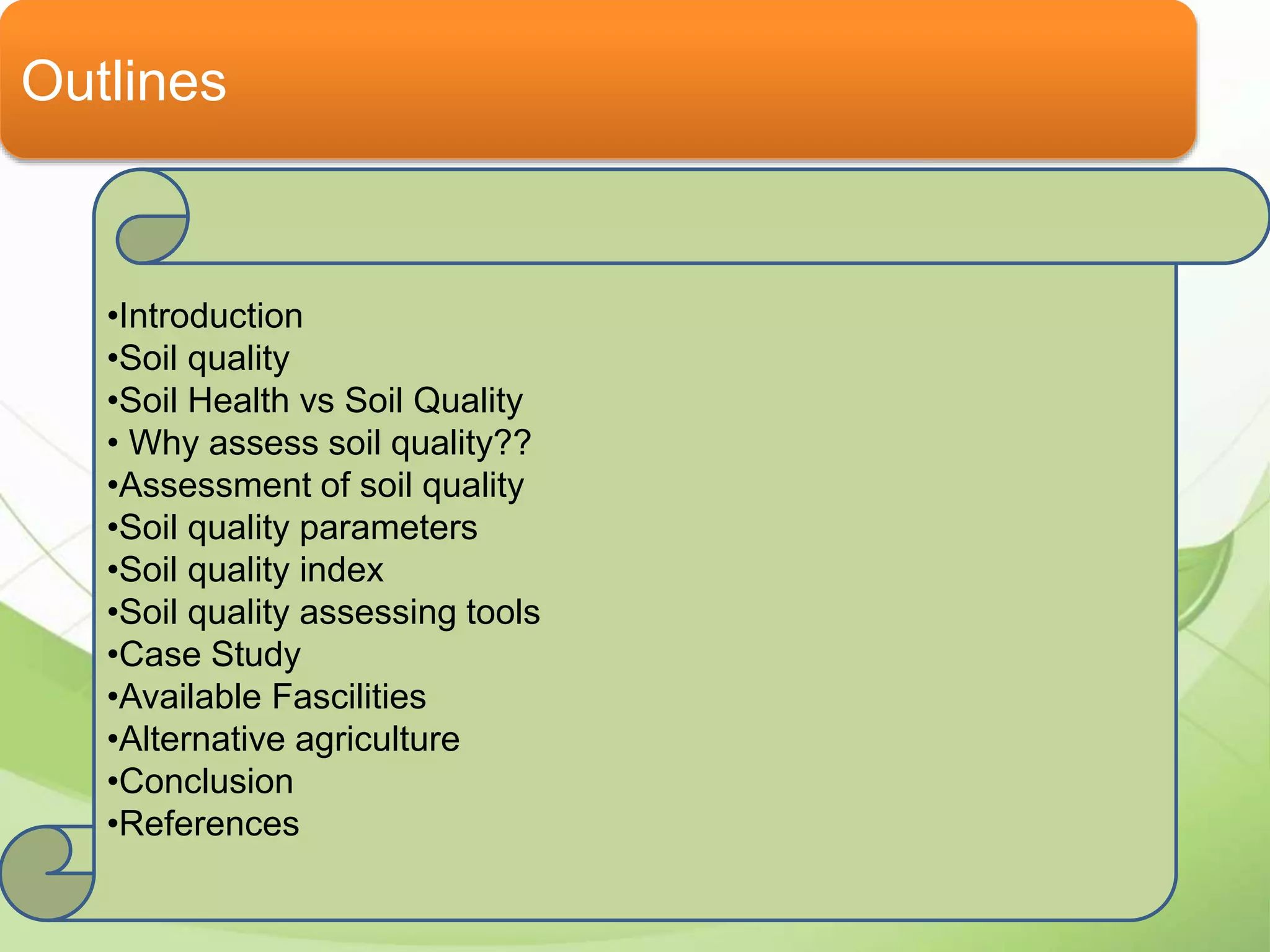 Soil quality | PPTX