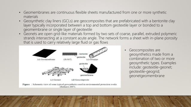 Soil reinforcement and advances with geosynthetics | PPTX | Landscaping ...