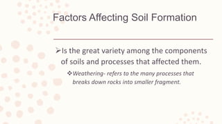 Soil resources: Components and Types | PPTX | Gardening | Home & Garden