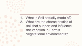 Soil resources: Components and Types | PPTX | Gardening | Home & Garden