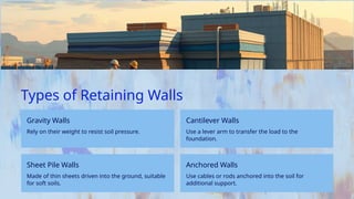 Soil Retaining Wall Construction Method.pptx