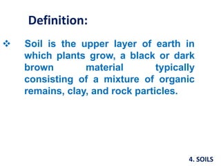 Soils | PPTX