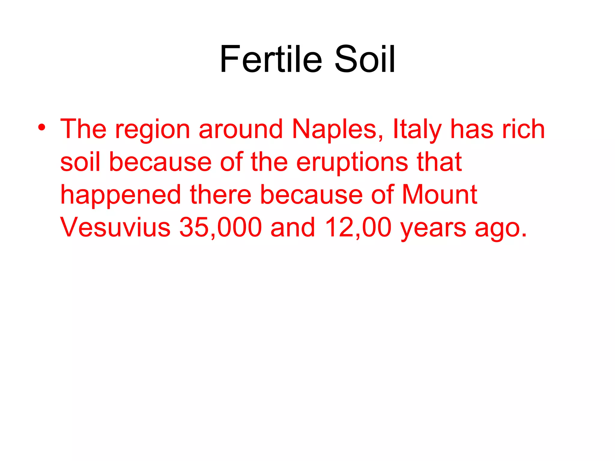 Volcanic Soils And Agriculture | PPT