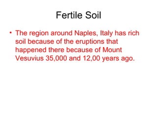 Volcanic Soils And Agriculture | PPT
