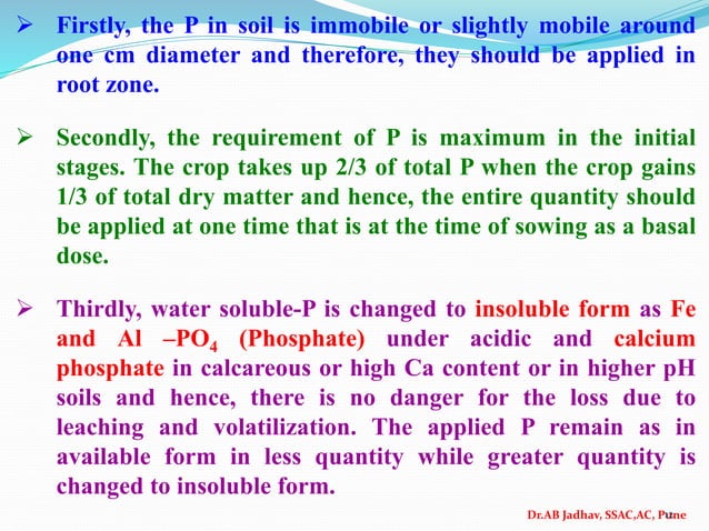 Soils 502 lecture no 18 22 phosphorus | PPTX