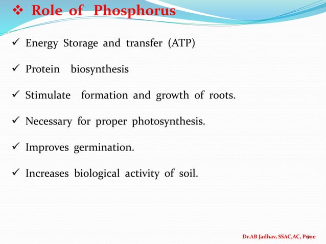 Soils 502 lecture no 18 22 phosphorus | PPTX