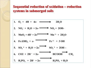 Submerged Soils and it characters and factors effect it | PPT