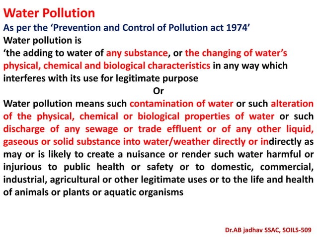 Soils 509 water pollution sources bod_cod_eutrophication