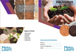 SOIL SAMPLEFor early Years education in schools | PDF