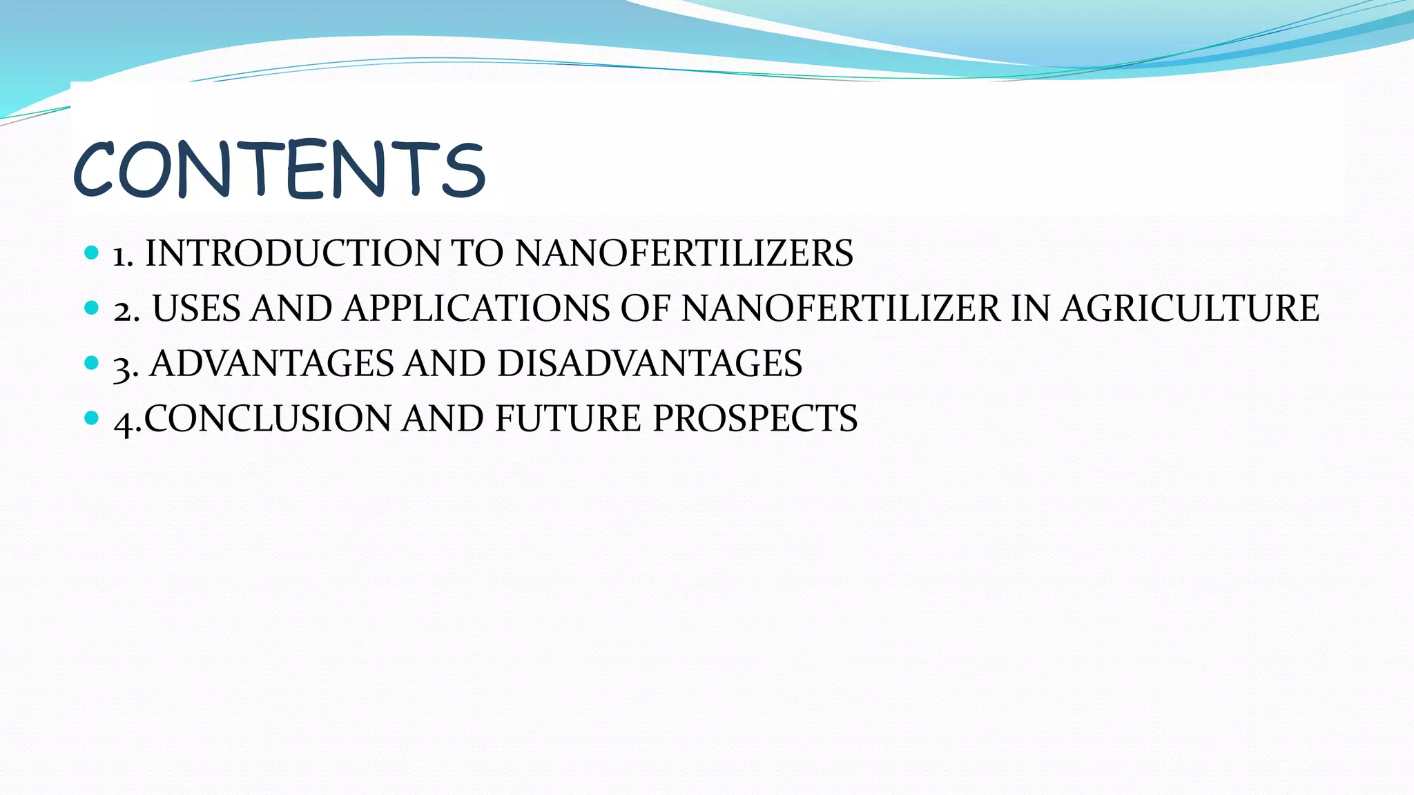 Nanofertilizer | PPTX