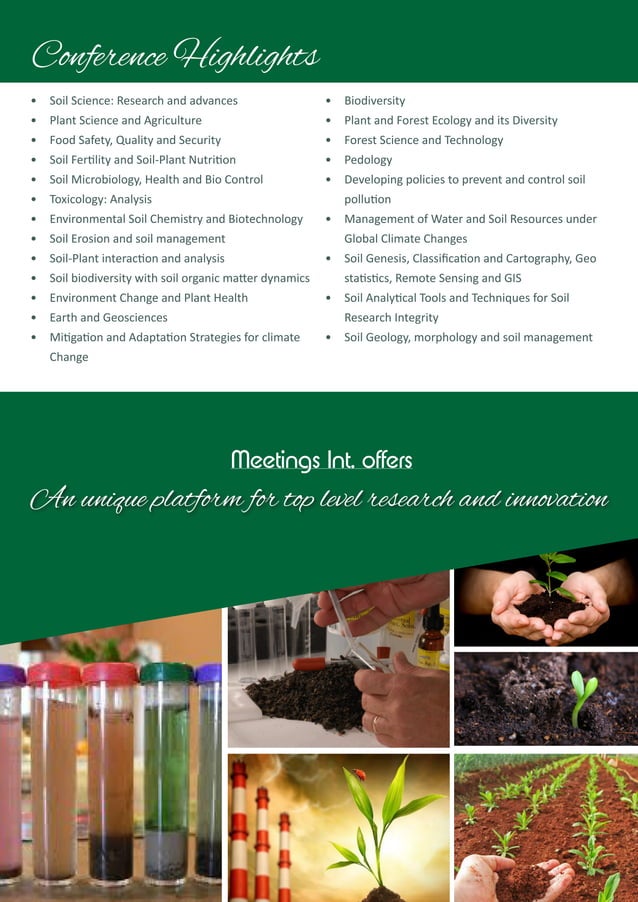 Soil science 2018 brochure | PDF