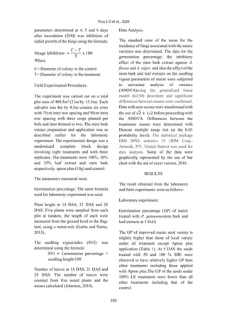 Soil science and crop production. (Jaar) 2020 volume 8, number 1 | PDF