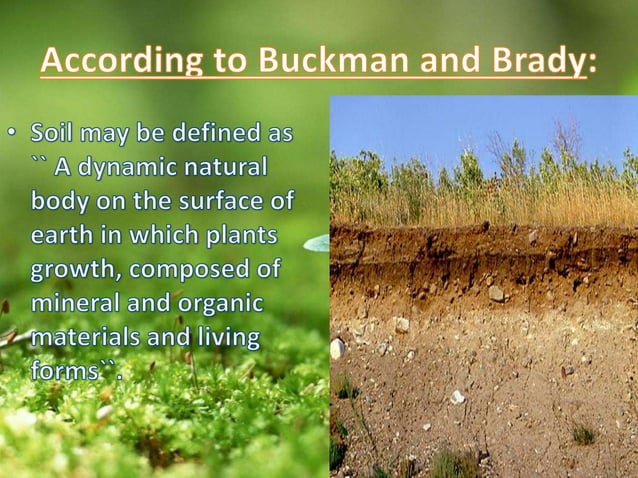 Soil science and soil defination | PPT