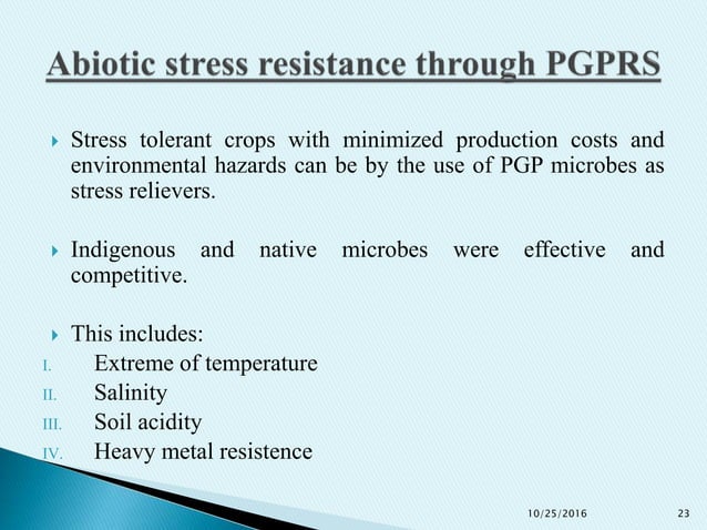 PGPR | PPTX | Agriculture | Industries