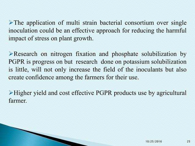PGPR | PPTX | Agriculture | Industries