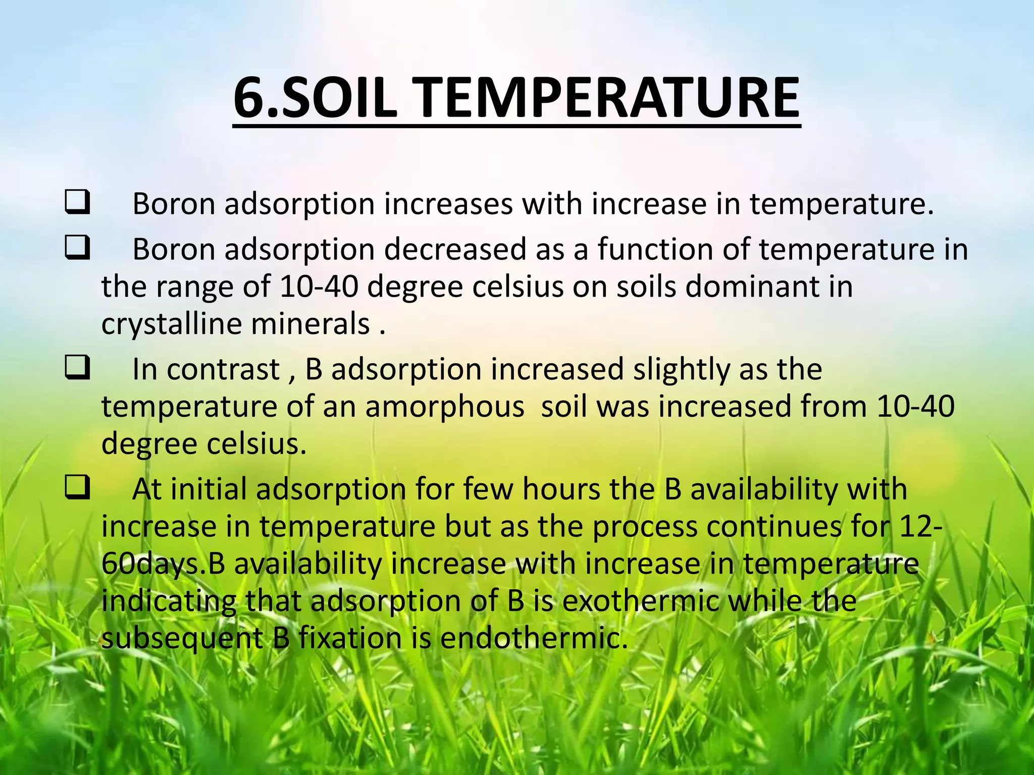 ESSENTIALITY OF BORON IN PLANT GROWTH NUTRIENT MANAGEMENT | PPTX