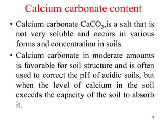 Soil Chemical Property and Fertility | PPT