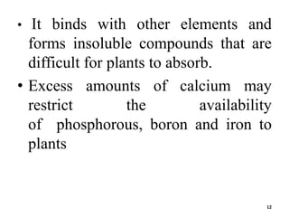 Soil Chemical Property and Fertility | PPT