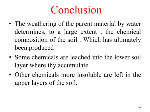 Soil Chemical Property and Fertility | PPT