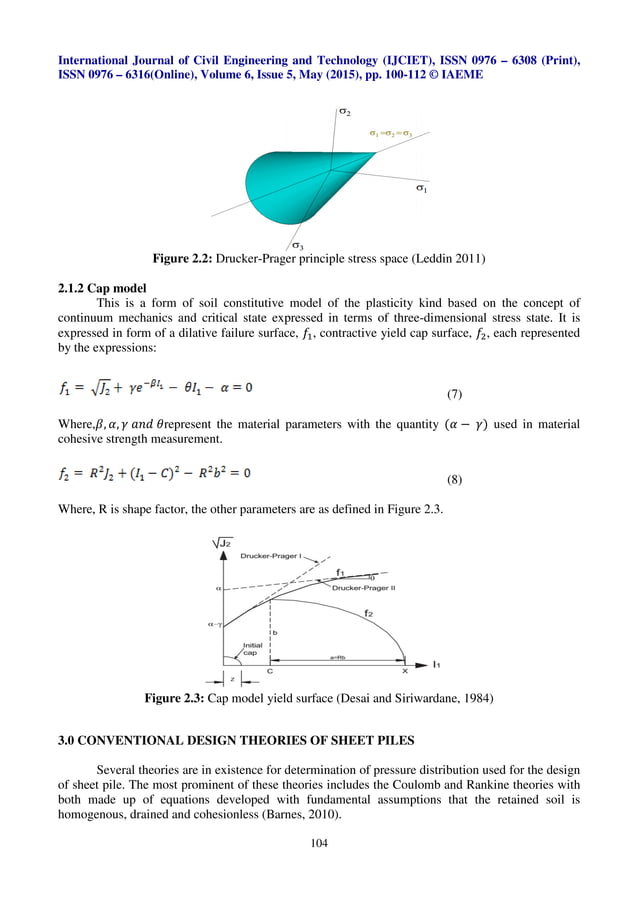 SOIL-SHEET PILE INTERACTION - PART I: A REVIEW OF THEORIES AND DESIGN METHODS | PDF