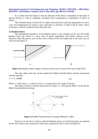 SOIL-SHEET PILE INTERACTION - PART I: A REVIEW OF THEORIES AND DESIGN METHODS | PDF