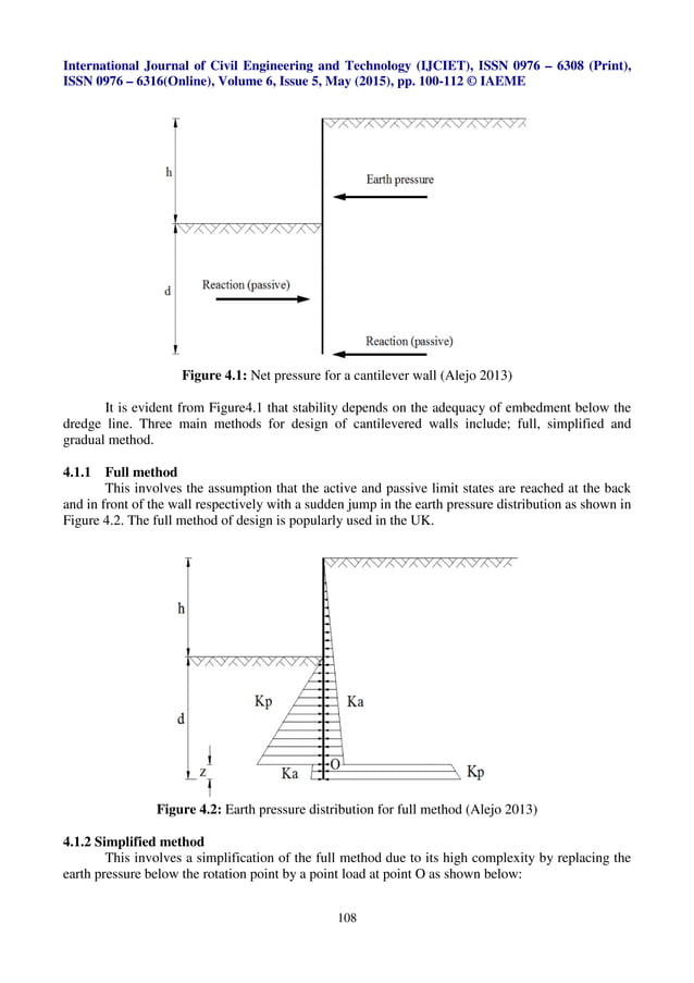 SOIL-SHEET PILE INTERACTION - PART I: A REVIEW OF THEORIES AND DESIGN METHODS | PDF