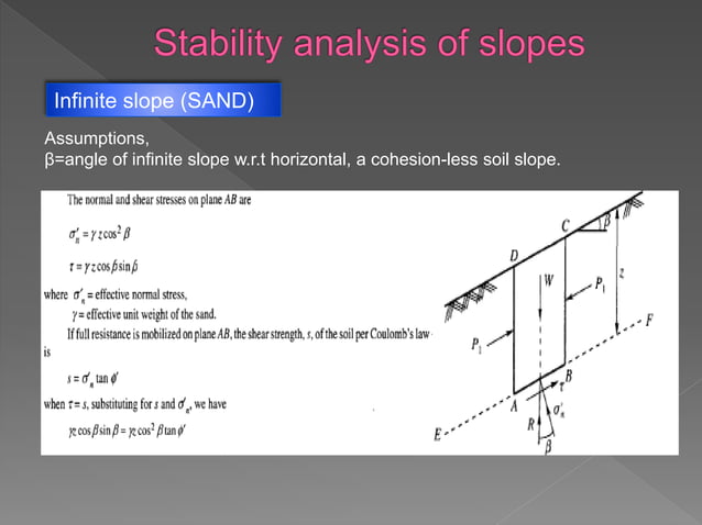 Soil slope stability | PPTX