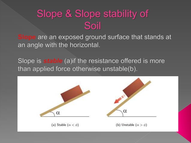 Soil slope stability | PPT