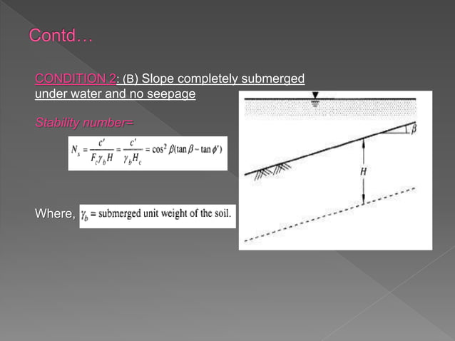 Soil slope stability | PPTX