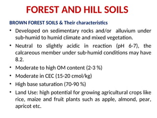 Various types of Soils of India & Karnataka.ppt