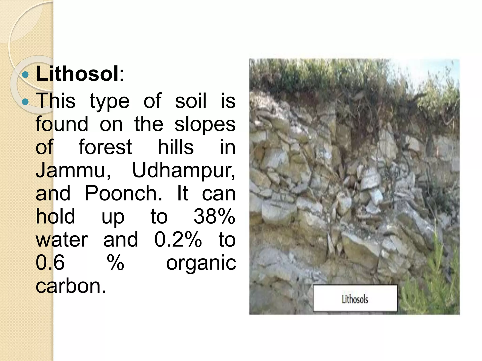 SOILS OF JAMMU AND KASHMIR | PPTX