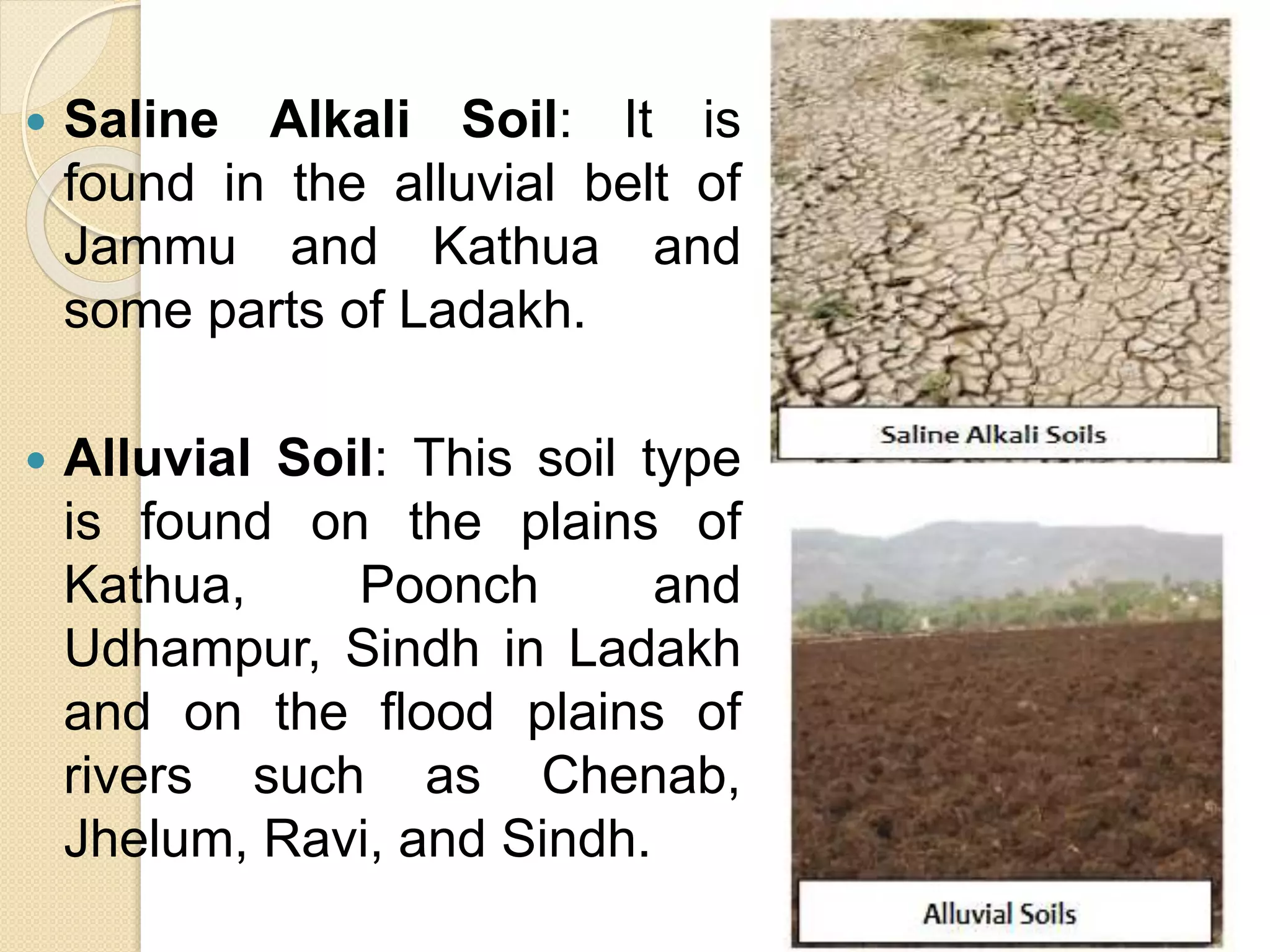 SOILS OF JAMMU AND KASHMIR | PPTX