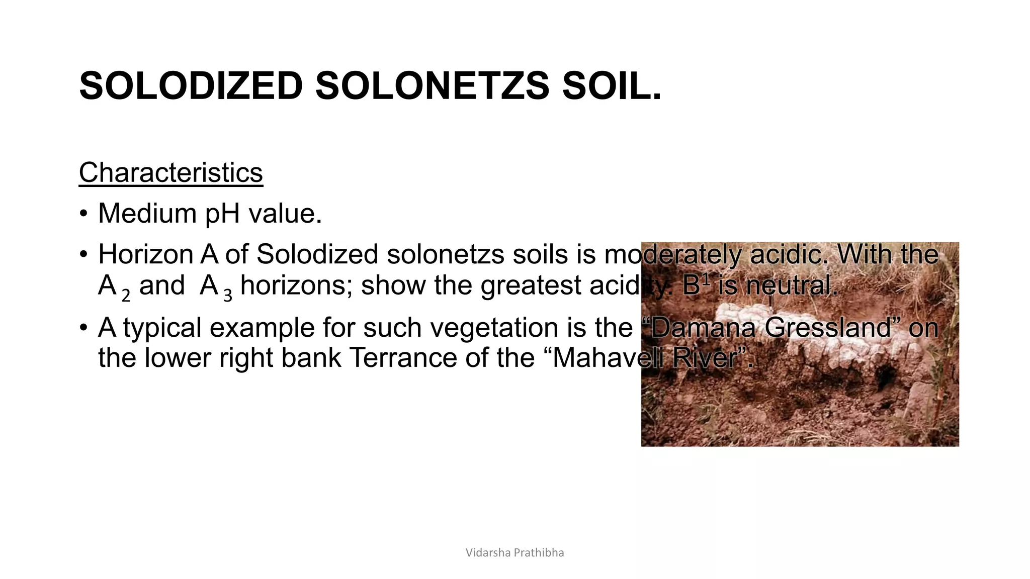 Soil types of Sri Lanka | PPTX